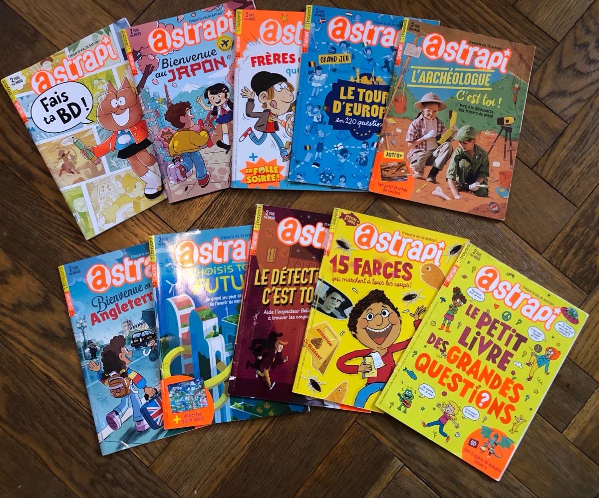 Collection de 10 Astrapi on Gens de Confiance