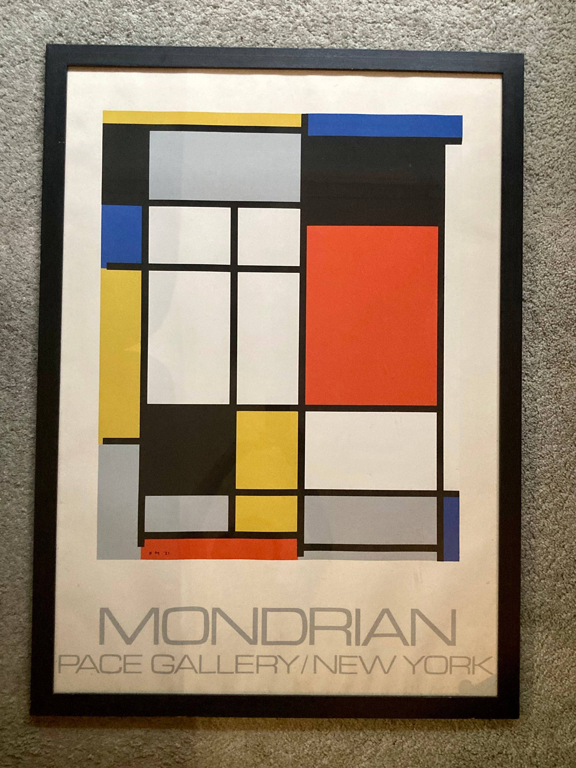 Vends affiche sérigraphiée d’origine - Piet Mondrian - 1970 on Gens de ... Vends affiche sérigraphiée d’origine - Piet Mondrian - 1970 on Gens de ...