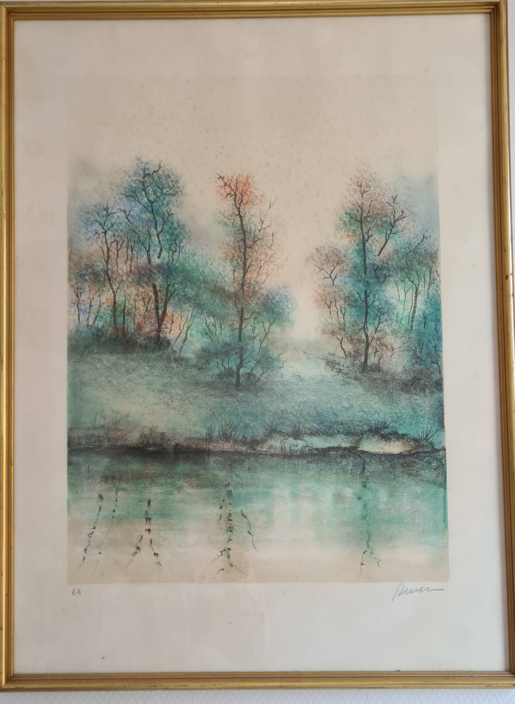 Antonio Rivera Lithographie - épreuve d’artiste signée - 65 x 48 cm on ...