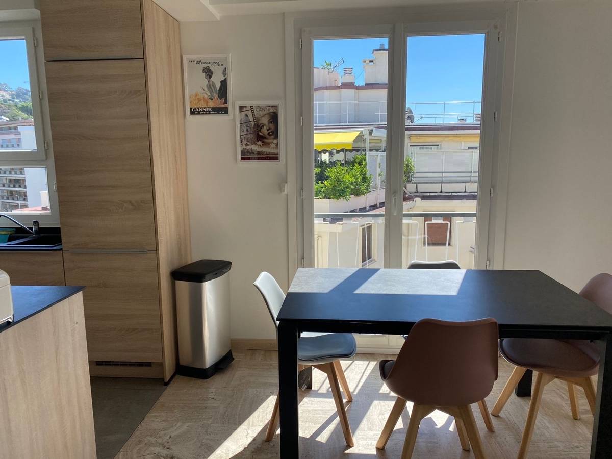 Loue appartement à Cannes refait à neuf très lumineux derrière le ...