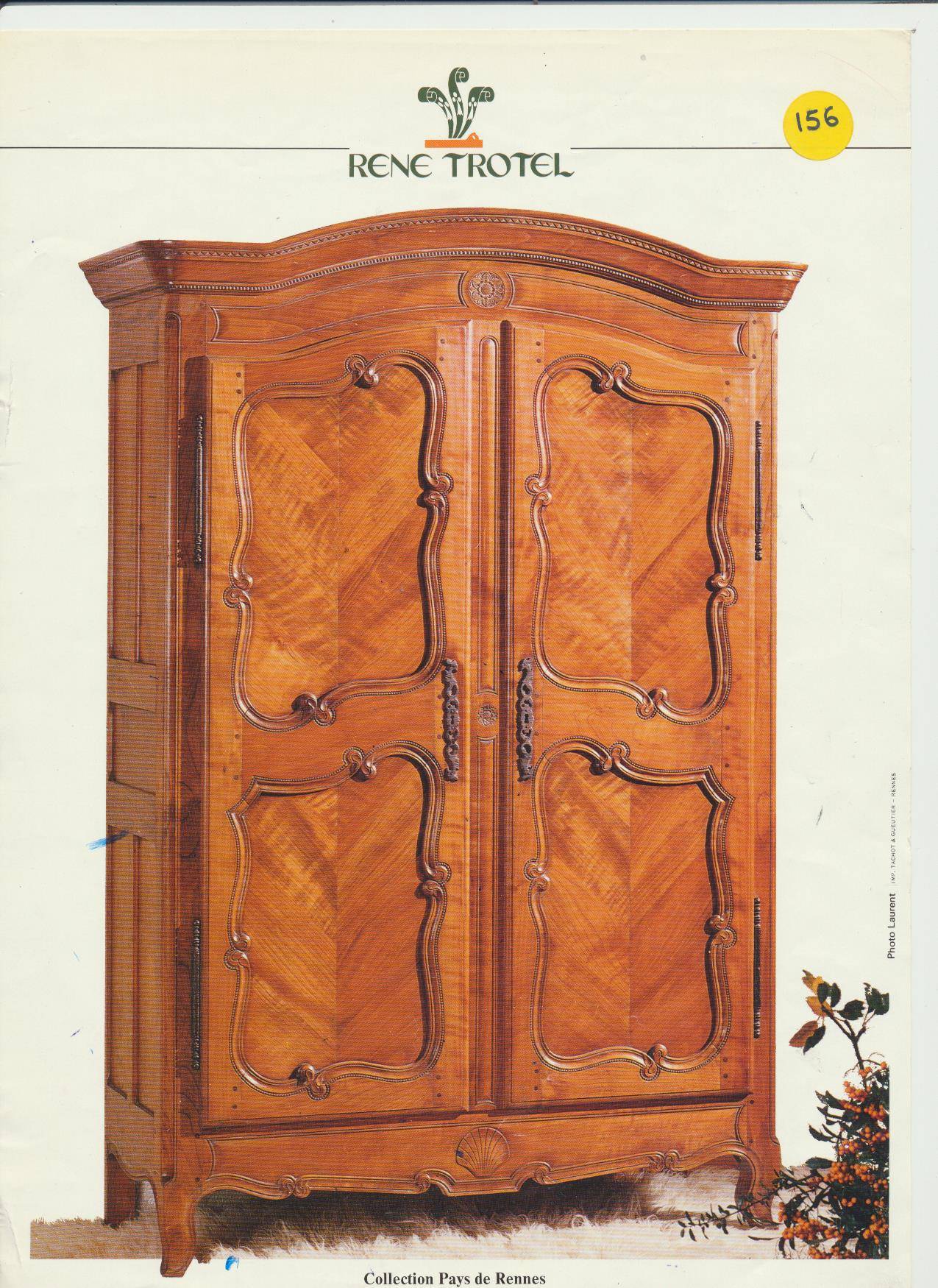 Armoire rene trotel - pays de rennes sur Gens de Confiance