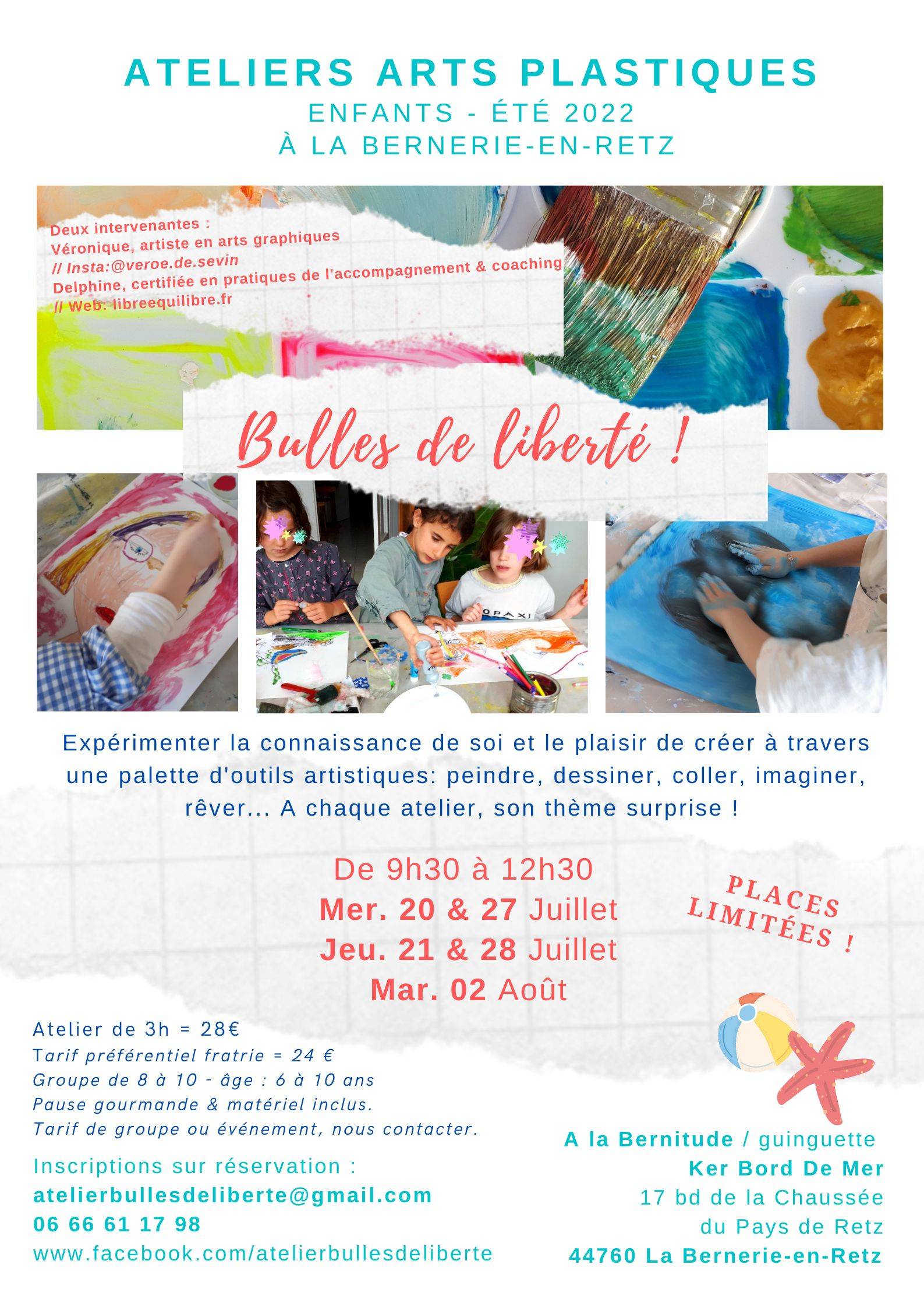 Atelier Bulles de liberté enfants : initiation à la découverte de soi à ...