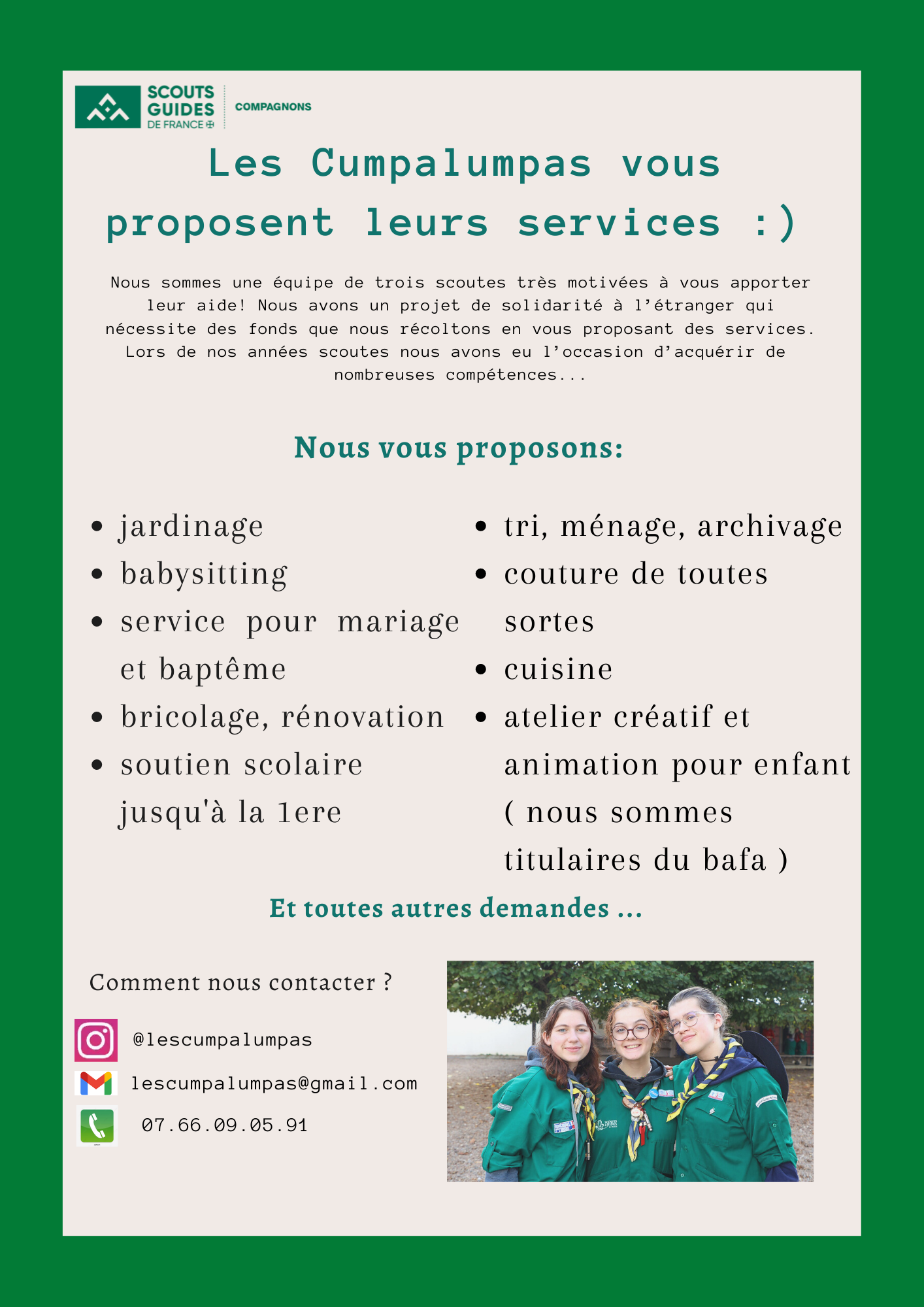 Prix Baby Sitting Mariage