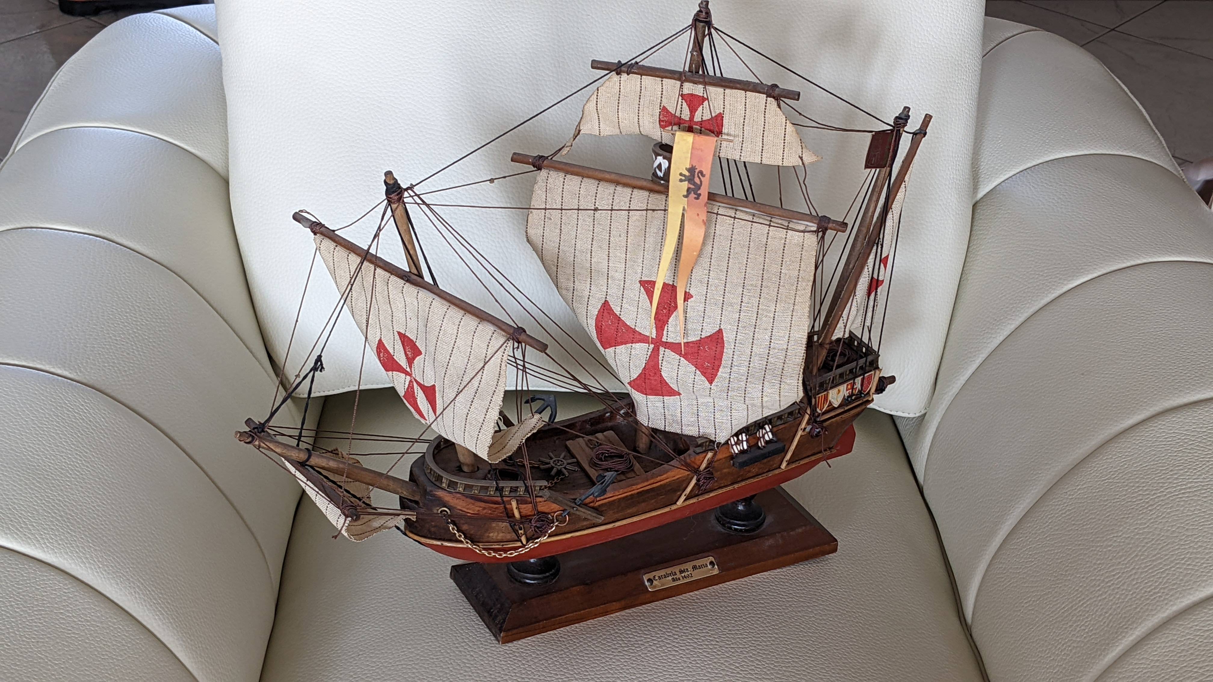 Maquette Santa Maria (Navire de Christophe Colomb - 1492) sur Gens de ...