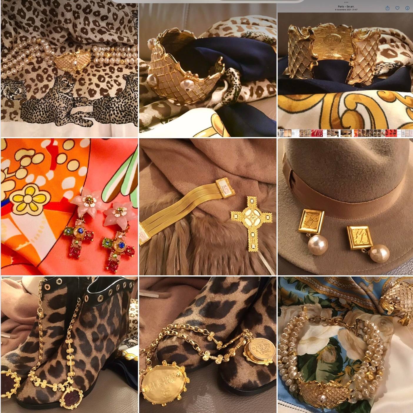 Bijoux Haute-Couture Vintage 90´ Christian Lacroix et Karl Lagerfeld on ...