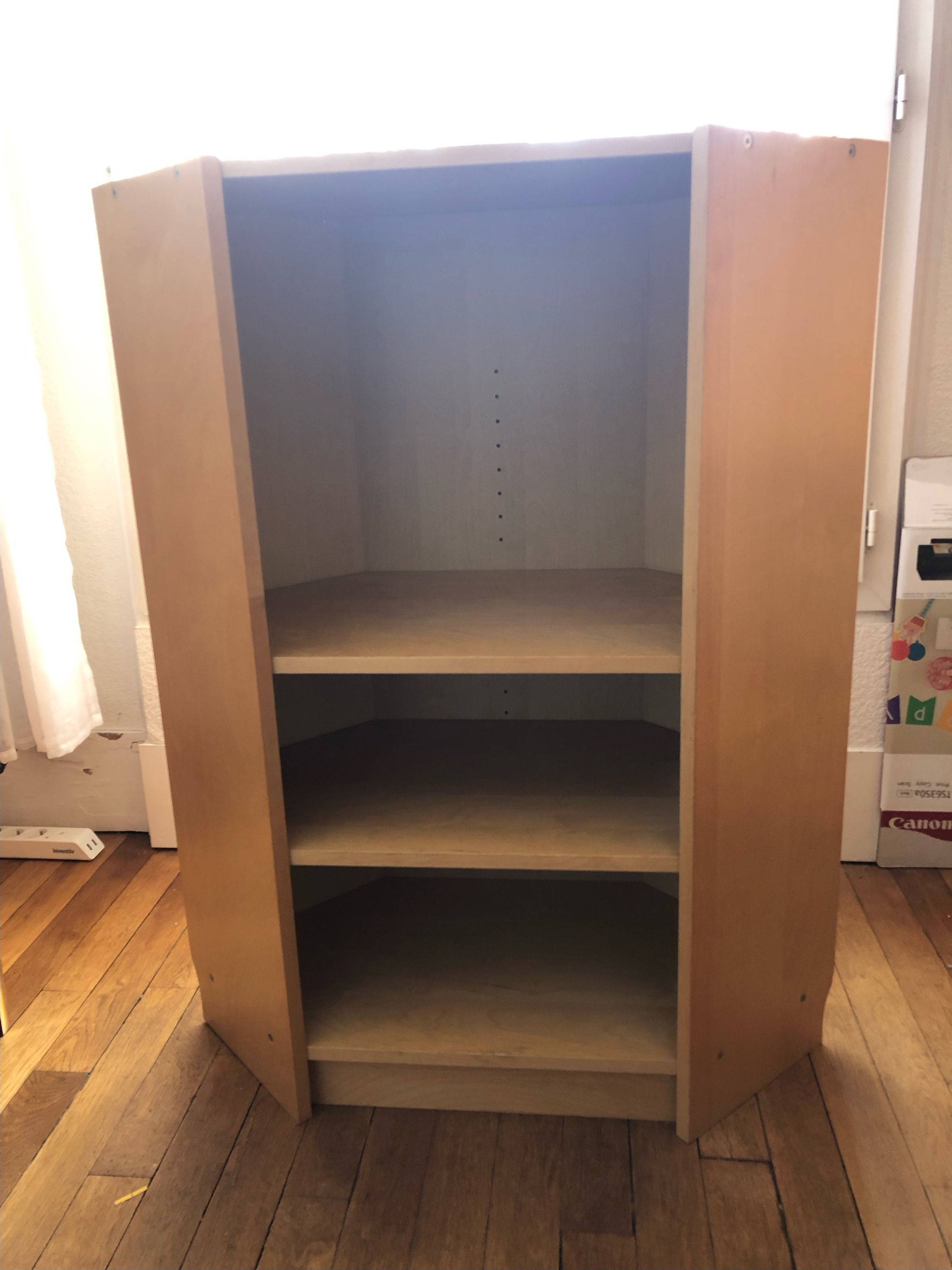 IKEA - Billy Corner - Meuble d’angle design et original à 2 étagères au ...