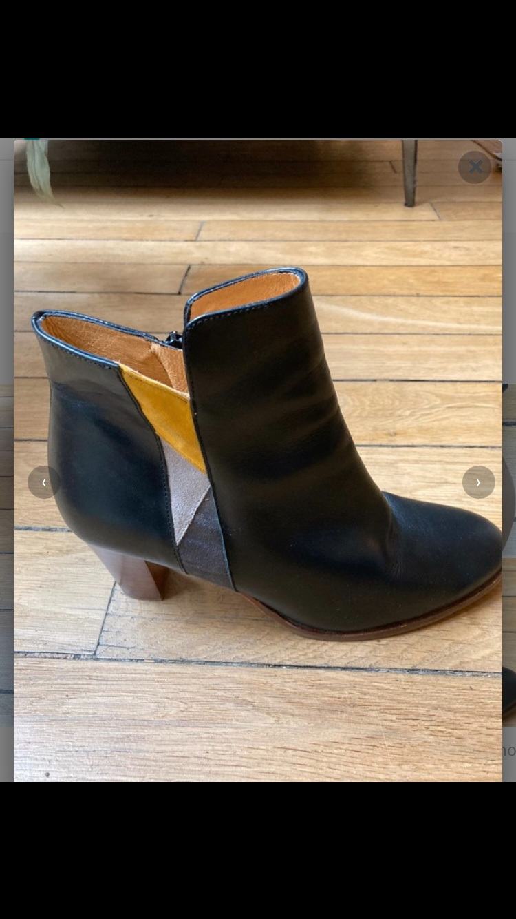 Bottines mademoiselle Jeanne neuves sur Gens de Confiance