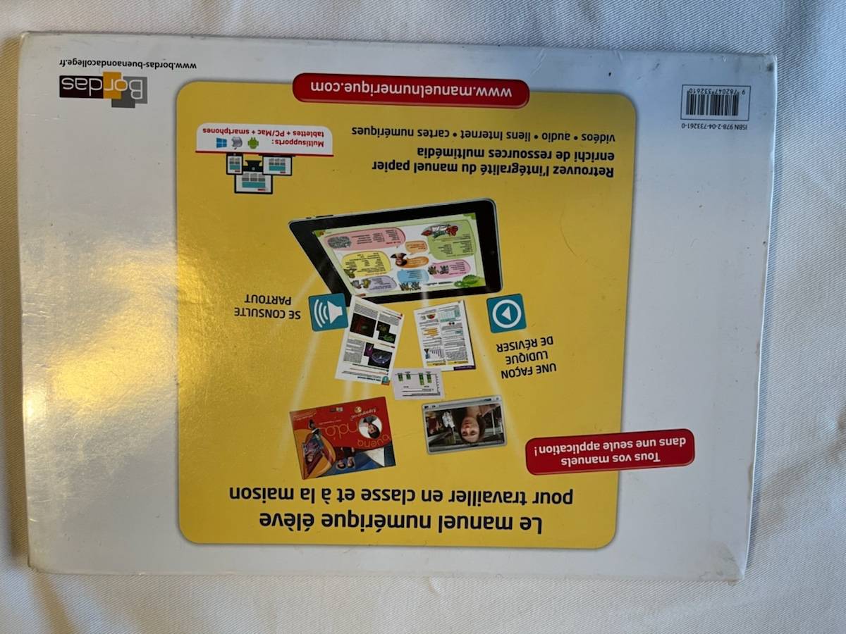 Buena Onda Espagnol 5ème Bordas Manuel éleve sur Gens de Confiance