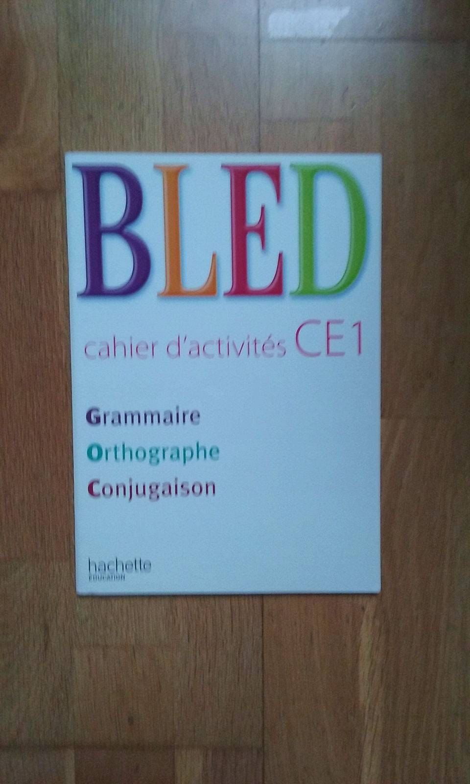 Vends cahier de Grammaire-orthogr-conjug BLED CE1-CM2. NEUF sur Gens de ...