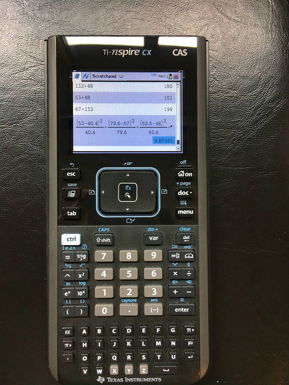 Calculette TI-nspire CX CAS sur Gens de Confiance
