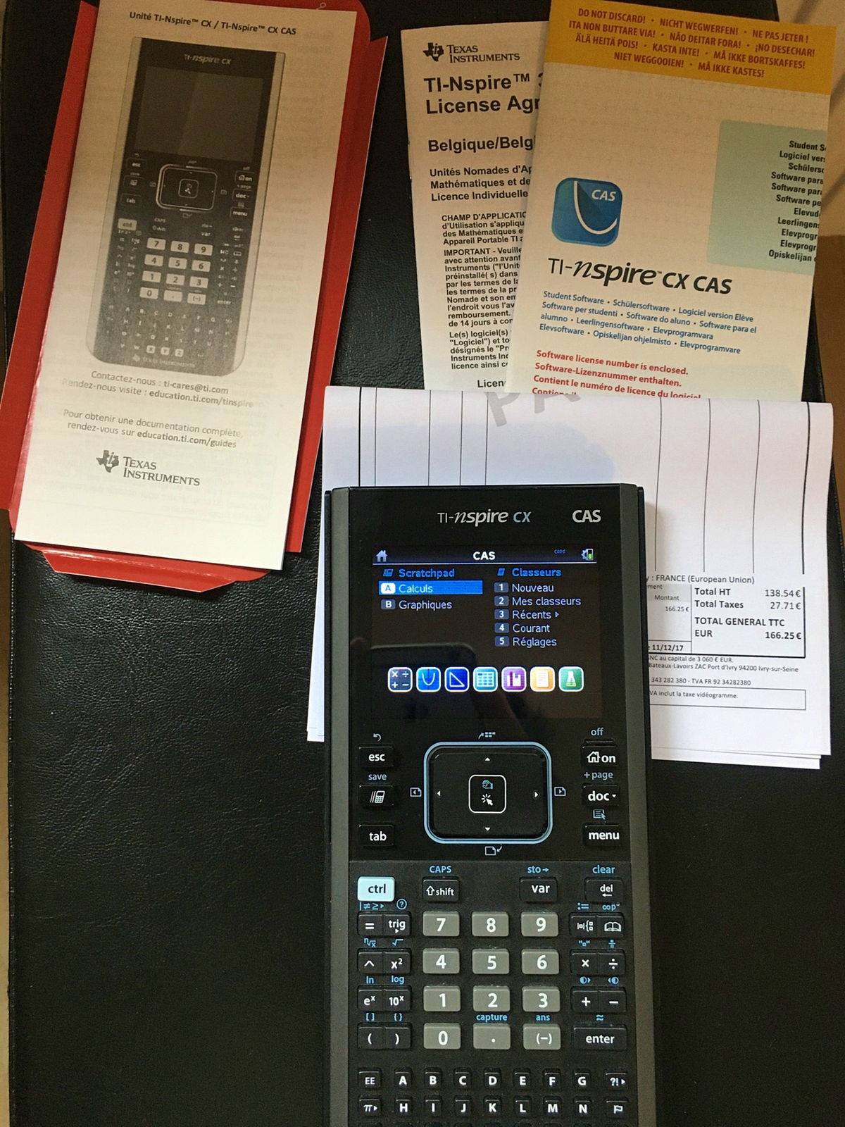 Calculette TI-nspire CX CAS sur Gens de Confiance