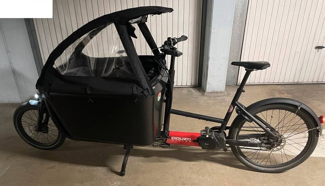 Vélo Cargo douze cycle G4e black box on Gens de Confiance