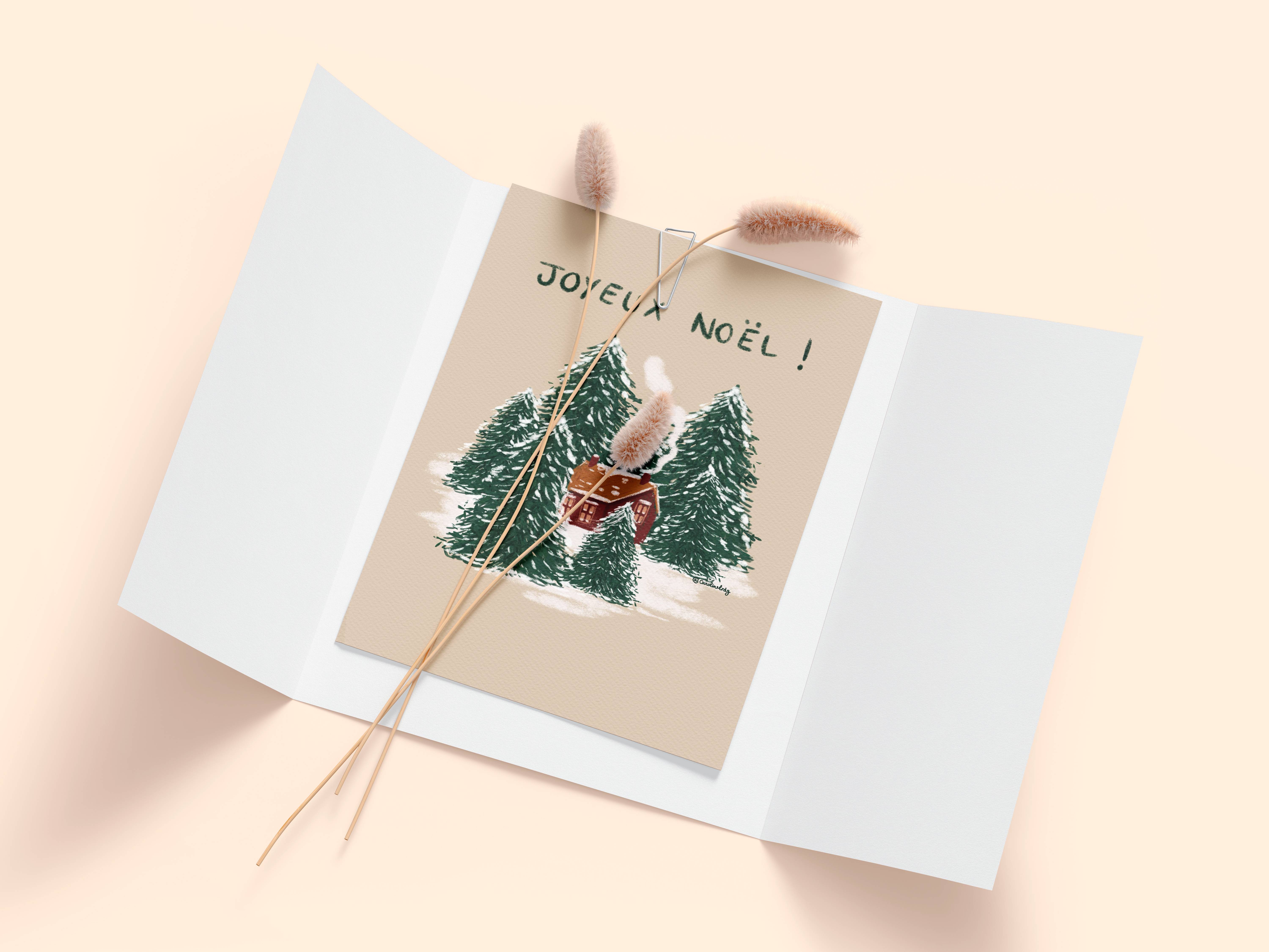 Propose illustration cartes de Noël & fin d’année sur Gens de Confiance