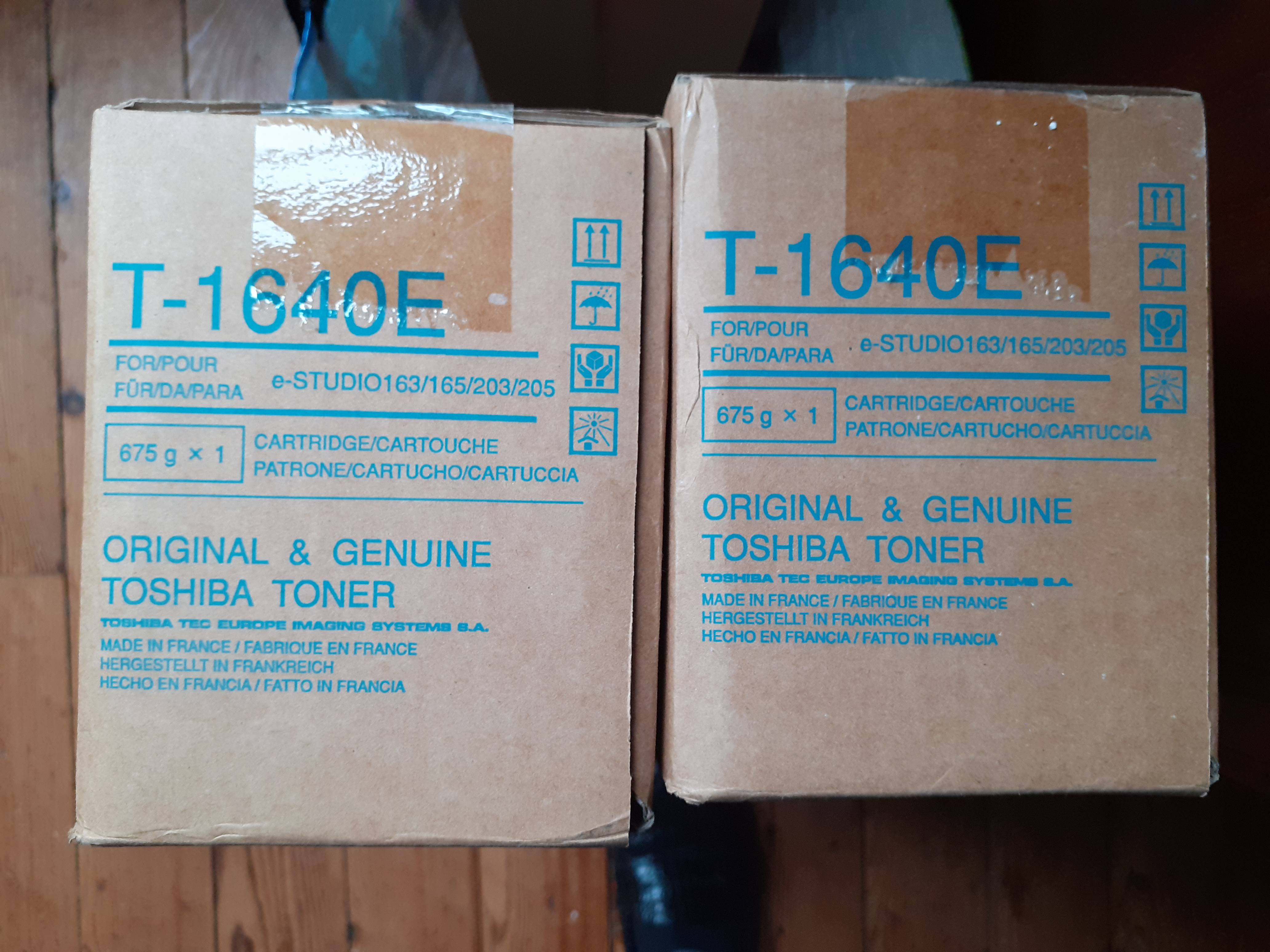 2 cartouches d’encre neuves pour imprimante TOSHIBA T-1640E on Gens de ...