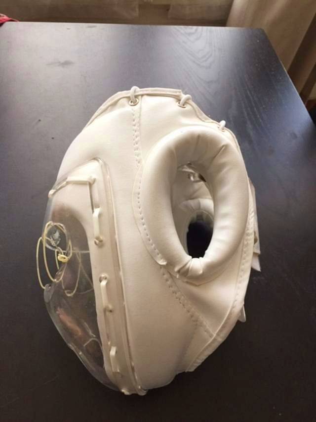 Casque de Chanbara sur Gens de Confiance
