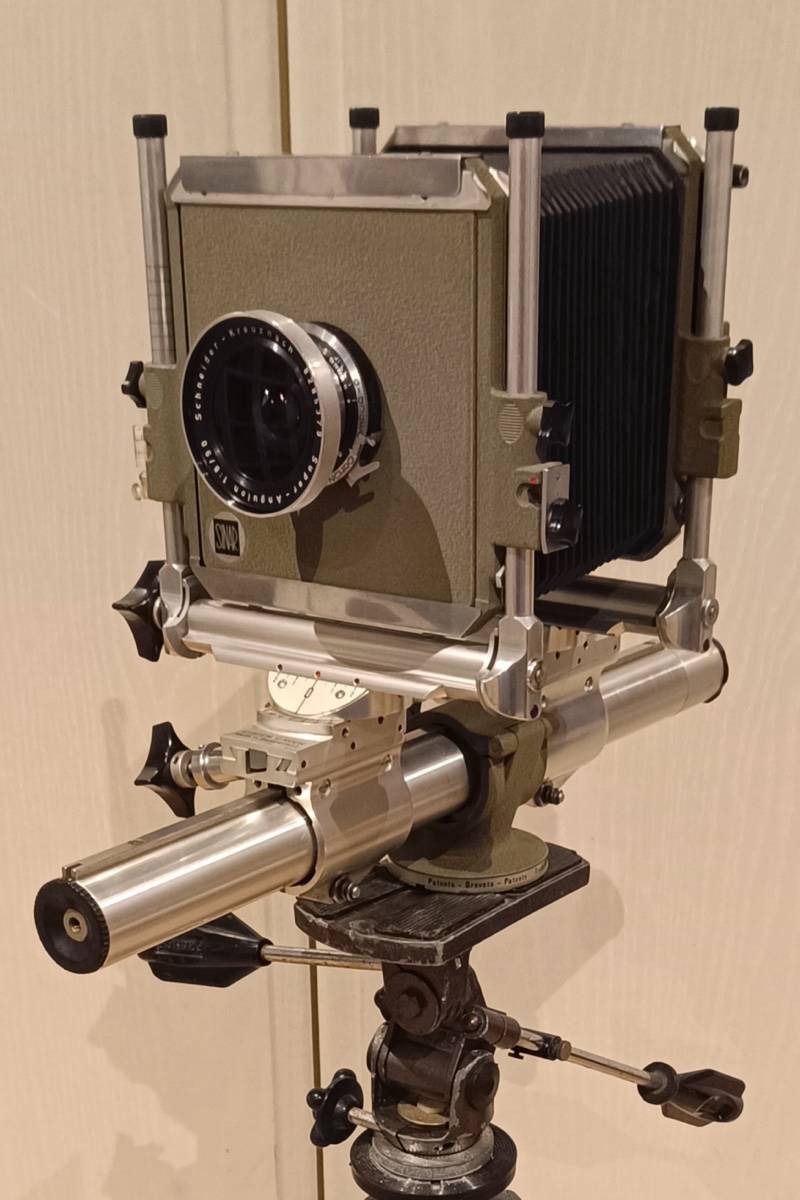 Chambre photographique Sinar Norma avec un soufflet et 2 objectifs on ...