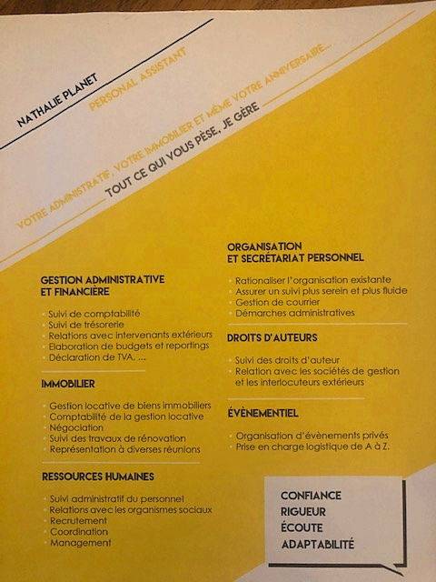 Propose mes services d’Assistante Personnelle - Paris sur Gens de Confiance