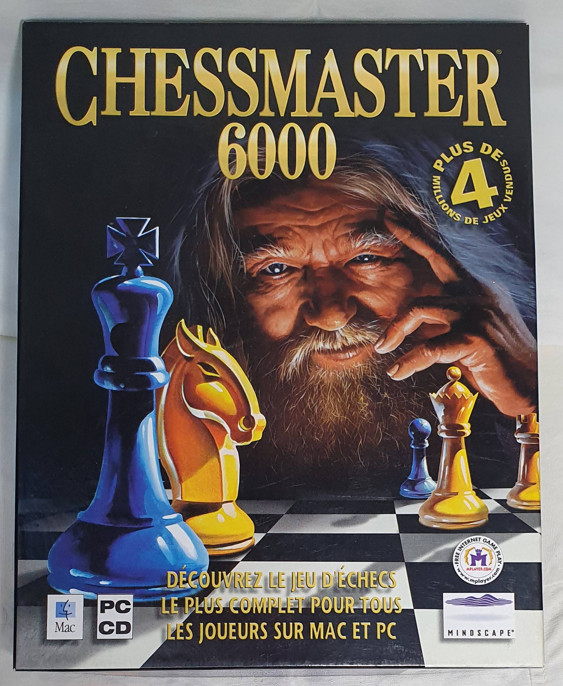 Chessmaster 6000 - 2 Disc CD-ROM - Windows/MAC on Gens de Confiance