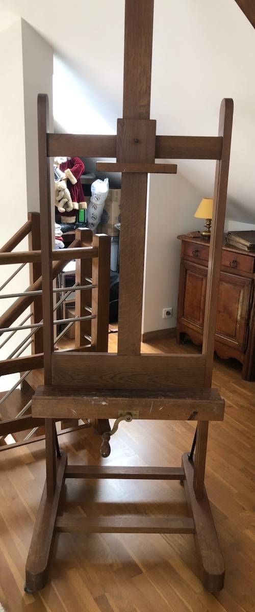 Chevalet droit Robert Sennelier, type RS2 Bis, en chêne on Gens de ...