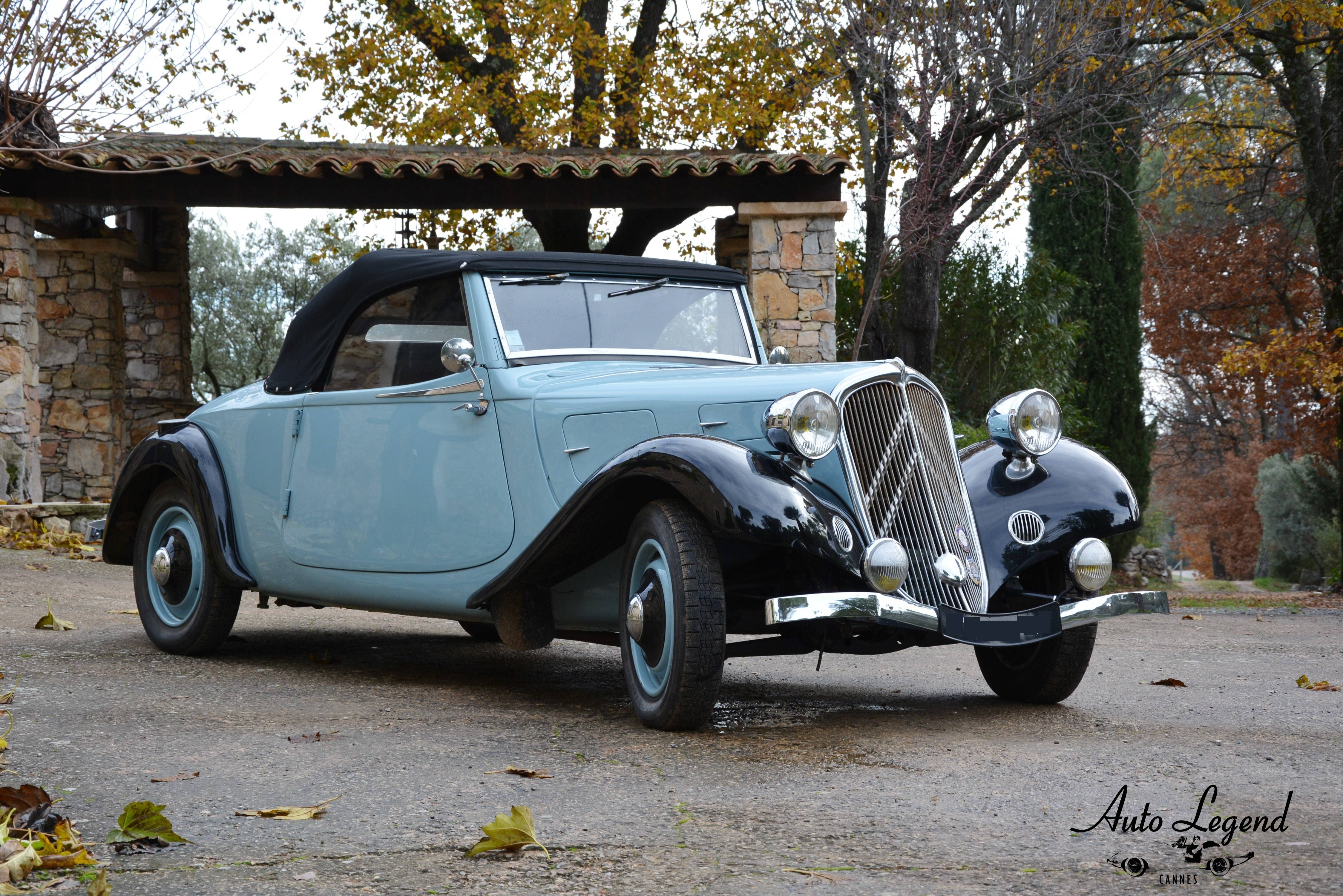 Citroen Traction 7C Cabriolet 1935 sur Gens de Confiance