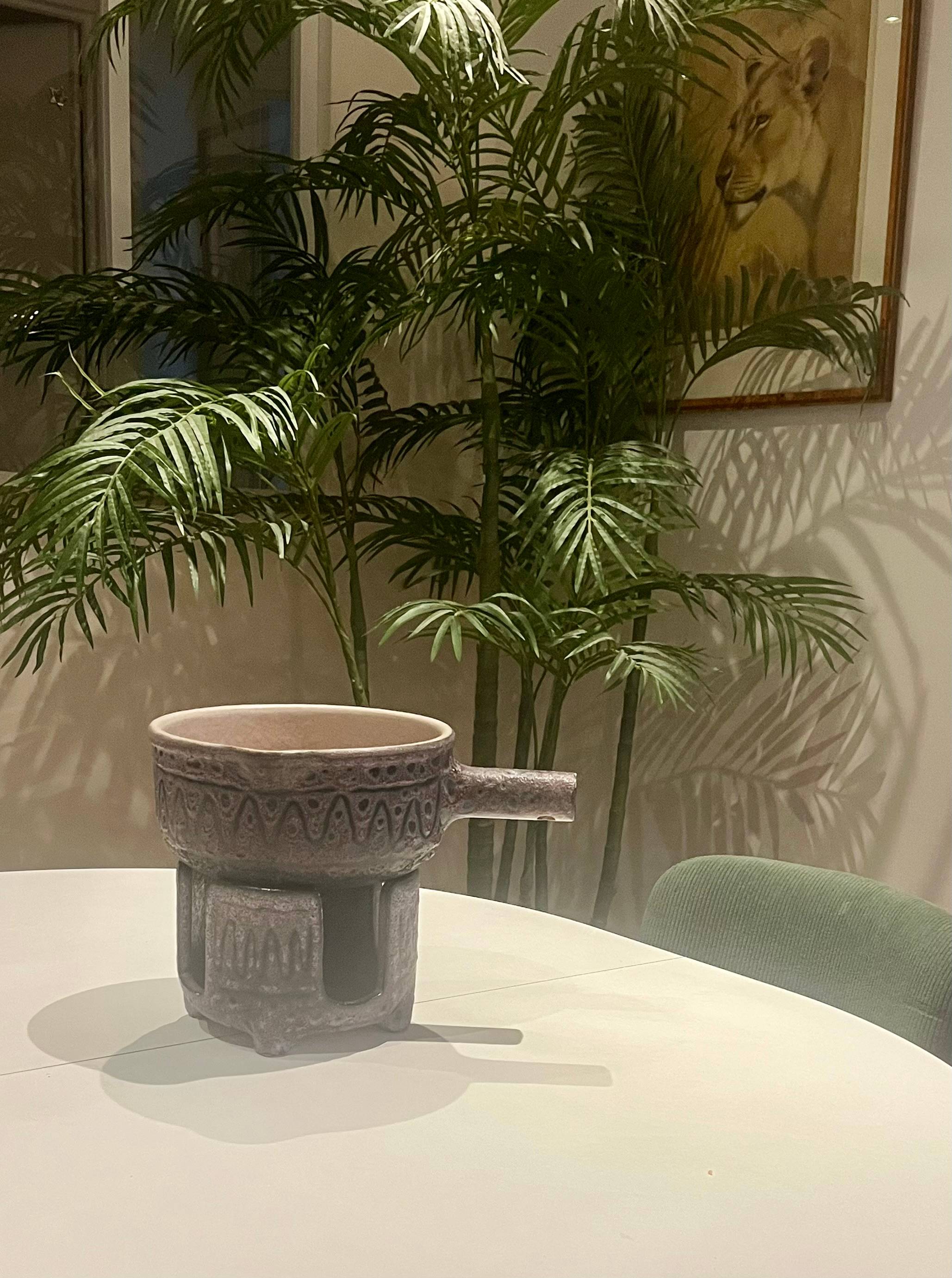 Ensemble à fondue - 1950 - signé Jean Austry sur Gens de Confiance