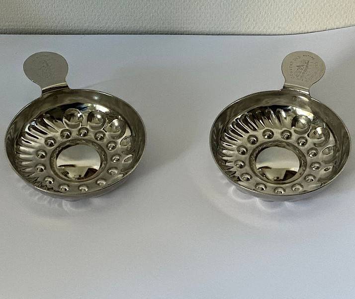 Très belle paire Vintage de Tastevins du célèbre couvent des Cordeliers ...