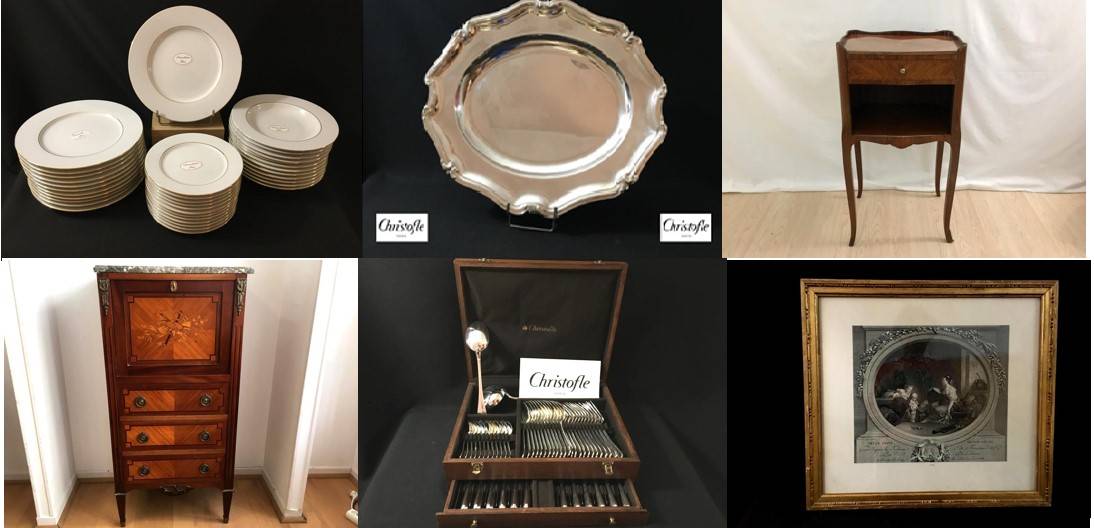 Notre sélection : service filet or neuf, secrétaire de dame, plat et ...