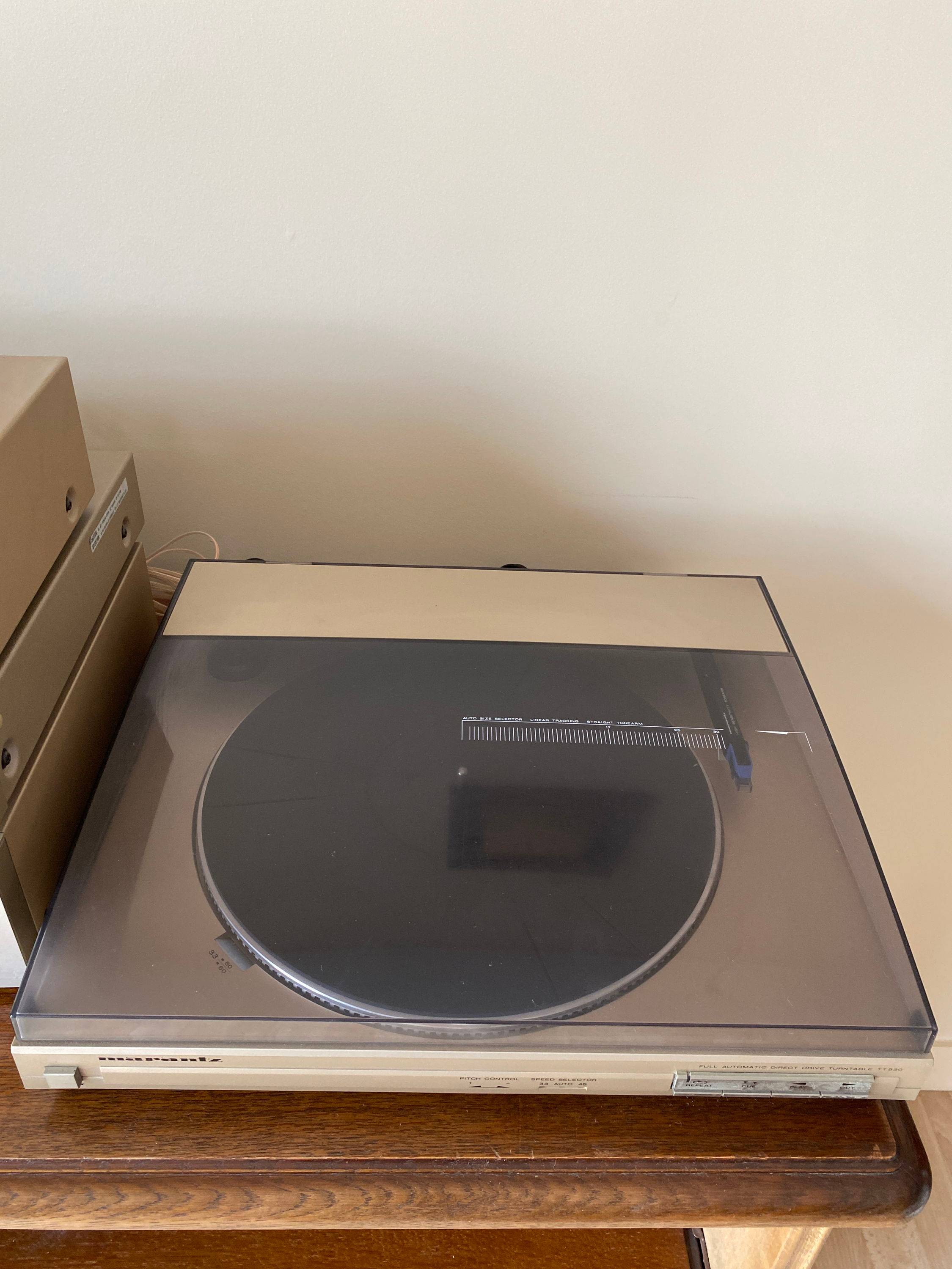 Ensemble Hi-Fi Marantz vintage complet – PM440 + TT-530 – Amplificateur ...