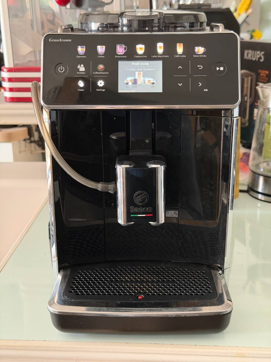 Machine à café automatique, broyeur grains SAECO Gran Aroma SM6580/00 ...