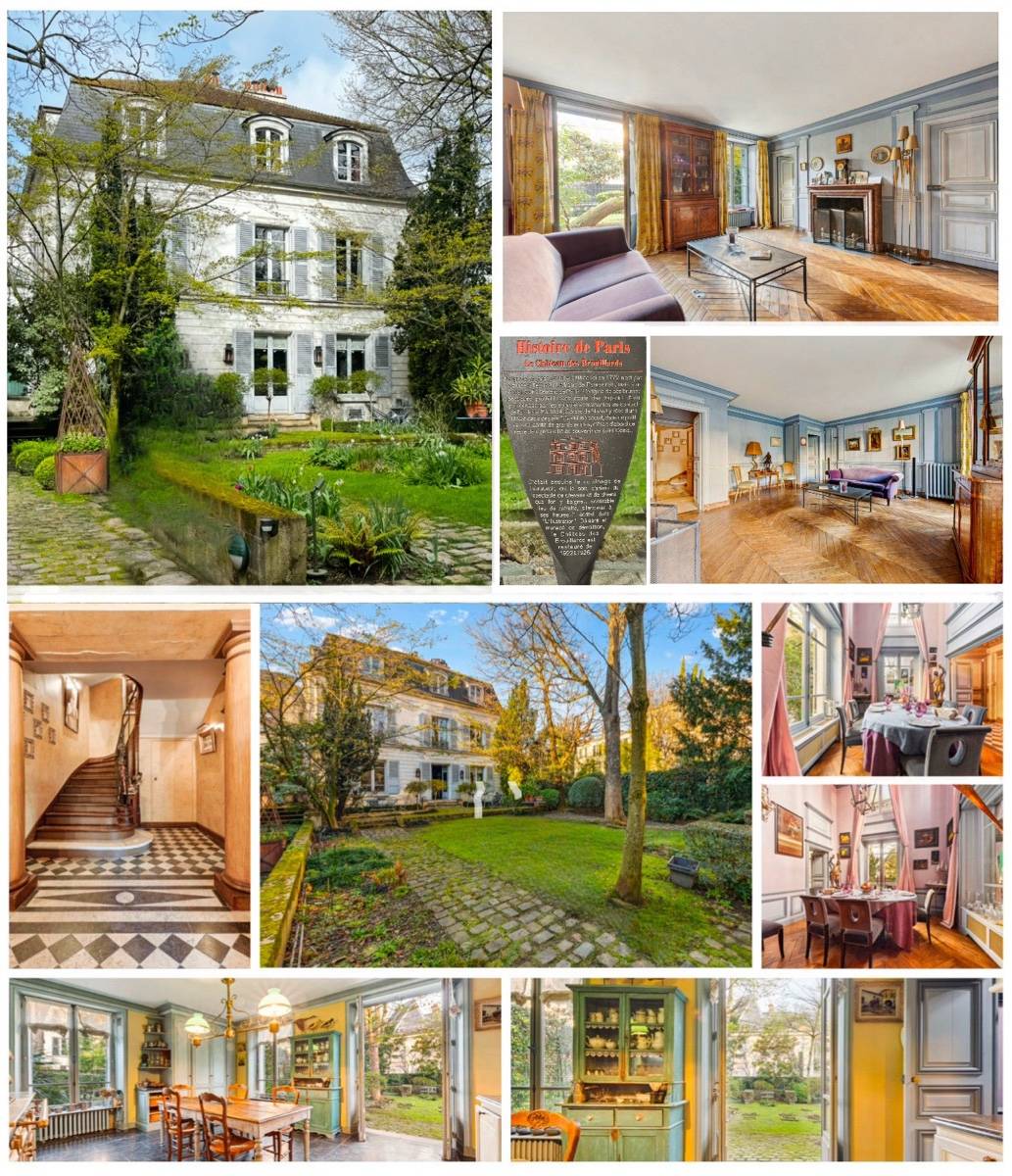 Vends hôtel particulier 400m² au cœur de la Butte Montmartre sur Gens ...