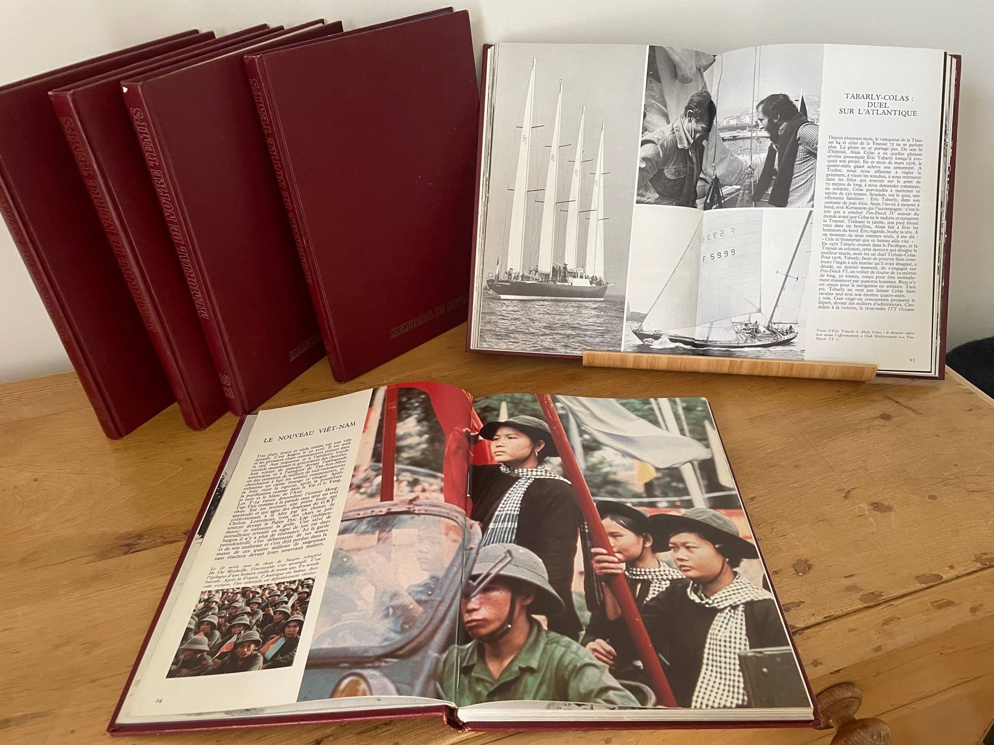 Collection 44 livres Paris Match Mémorial de notre temps de 1939 à 1982 sur Gens de Confiance