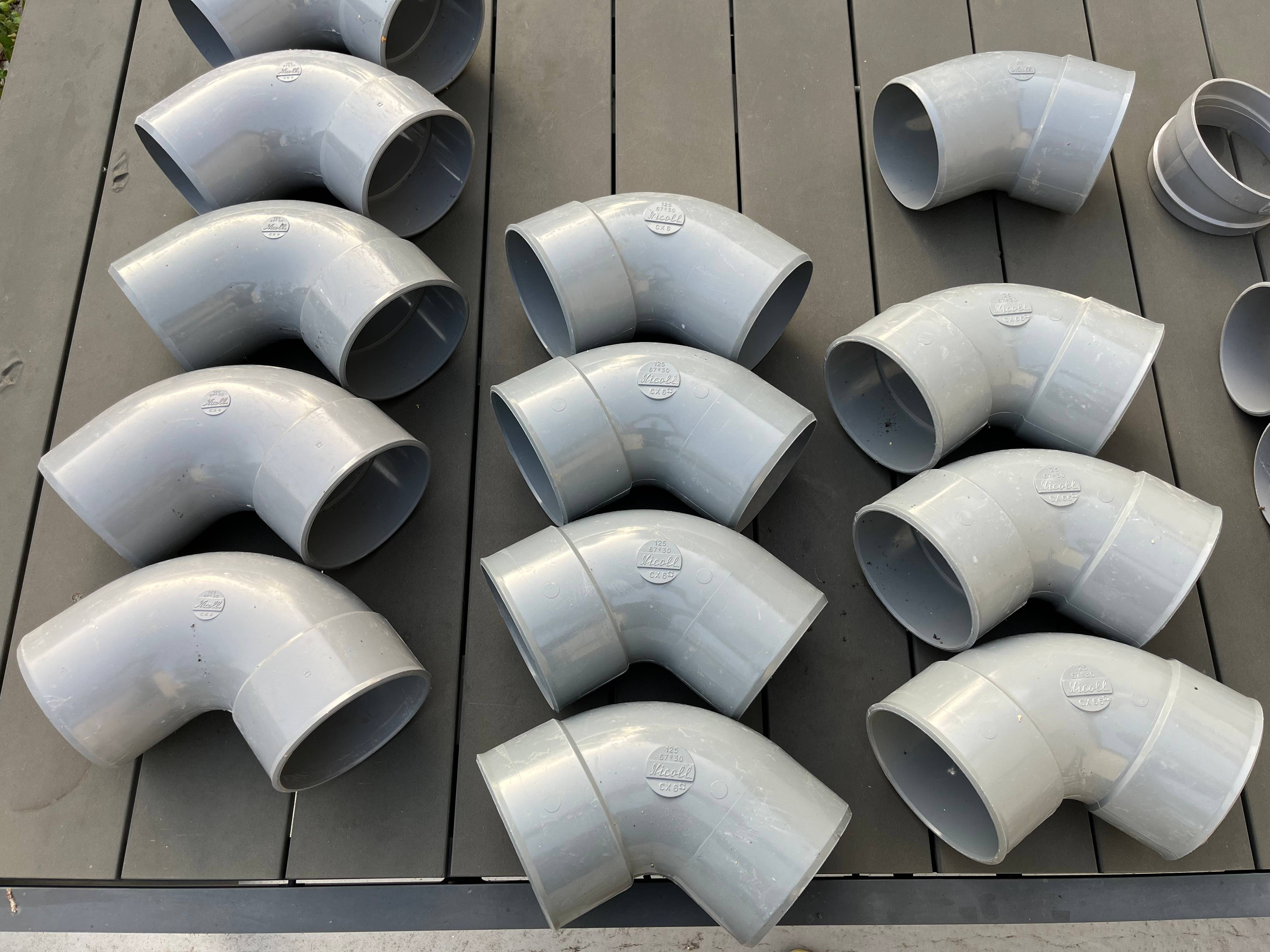 Coudes, manchons, tampon PVC 140 / 125 / 110 / 80 Nicoll on Gens de ...