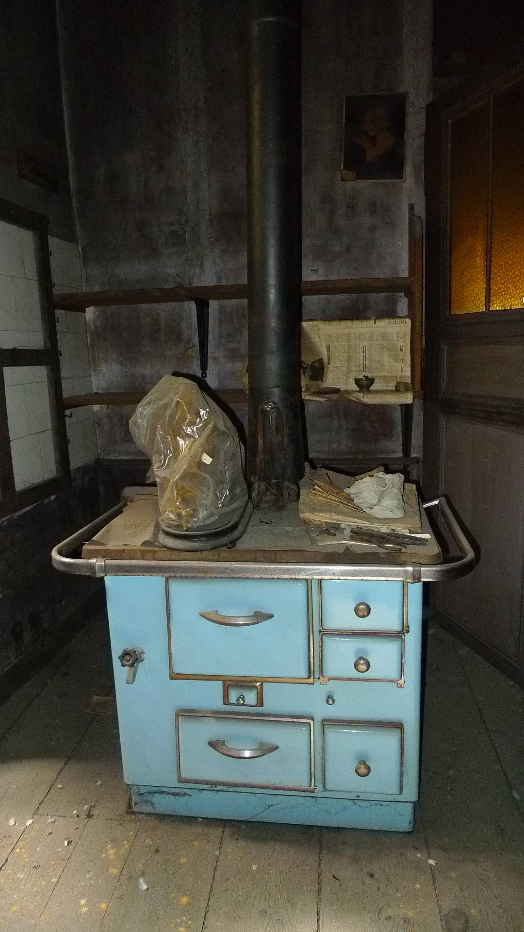 Cuisiniere A Bois Ancienne Annee 1950