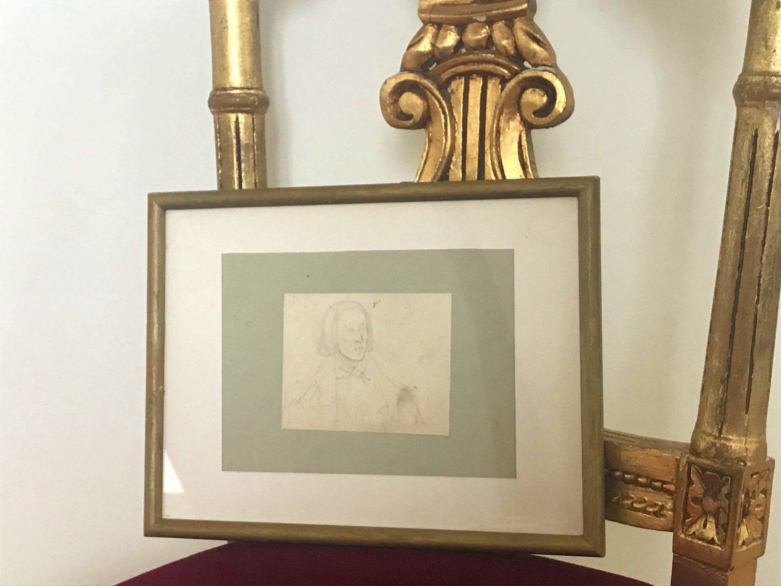 Dessin, Portrait de Dandy, Circa 1920 on Gens de Confiance