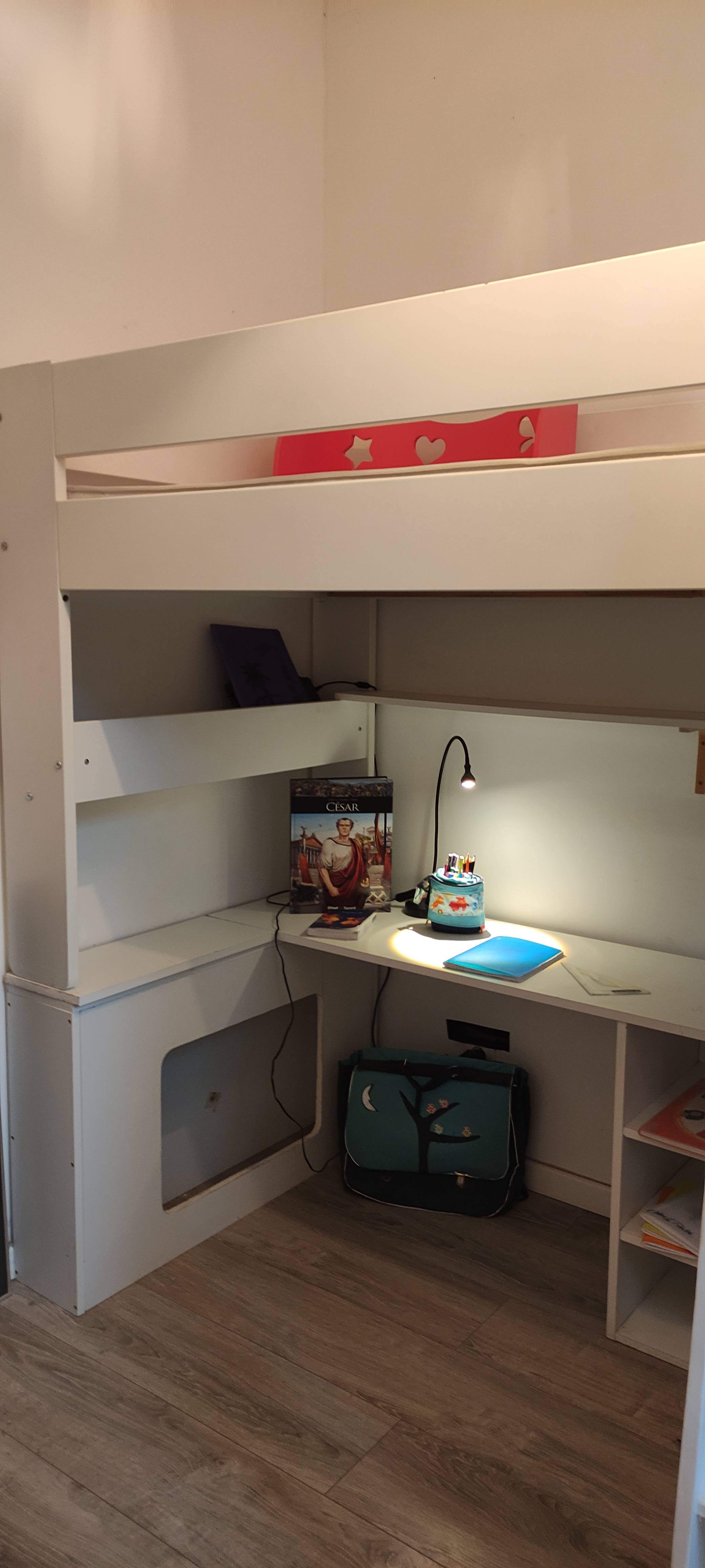 Lit enfant modulable 2 hauteurs vendu avec matelas on Gens de Confiance