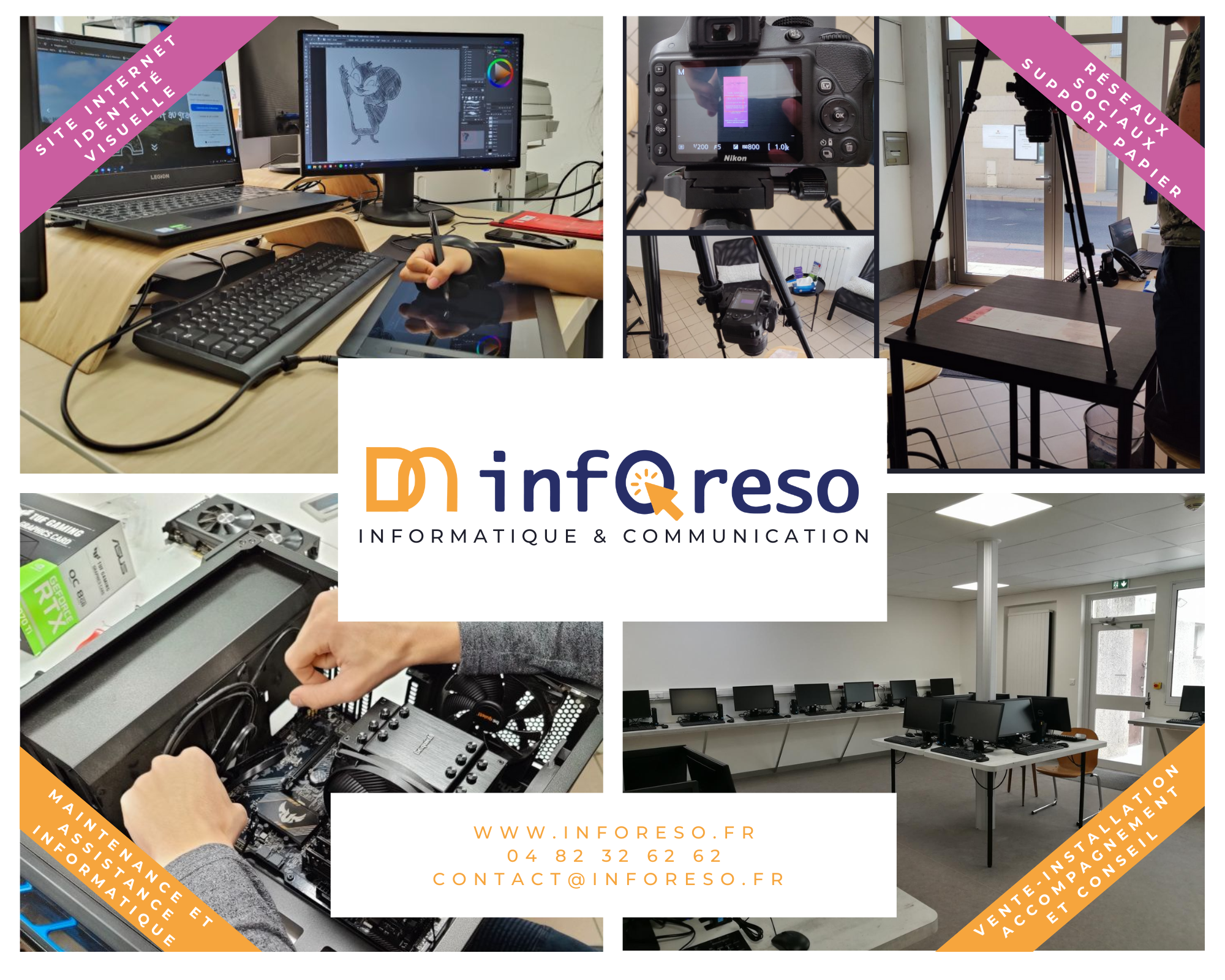 Propose services en communication et informatique on Gens de Confiance