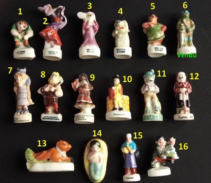 Feves ceramiques sur Gens de Confiance