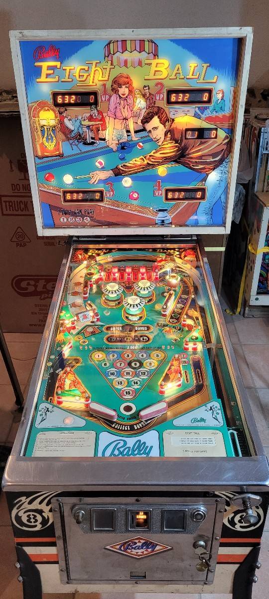 Flipper Eight ball Bally sur Gens de Confiance