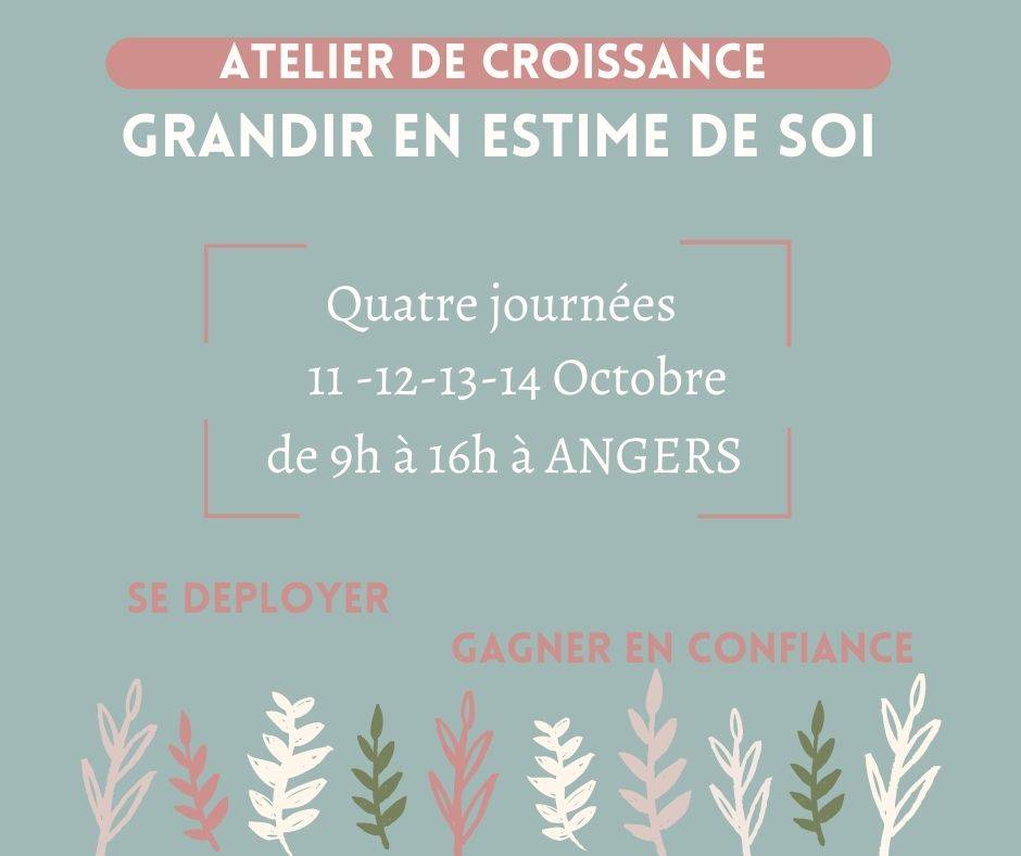 Propose atelier grandir en estime de soi sur Gens de Confiance