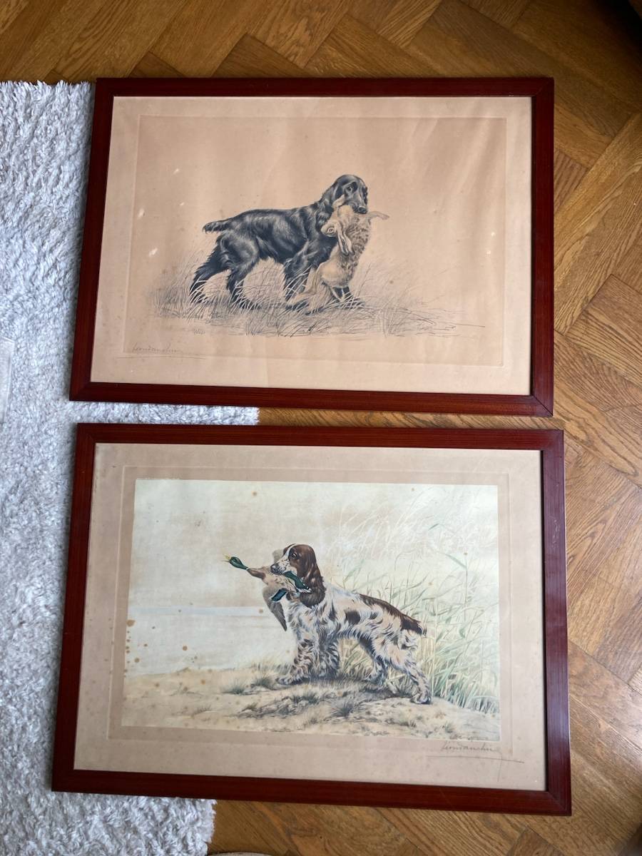 Gravures de chasse Léon Danchin on Gens de Confiance