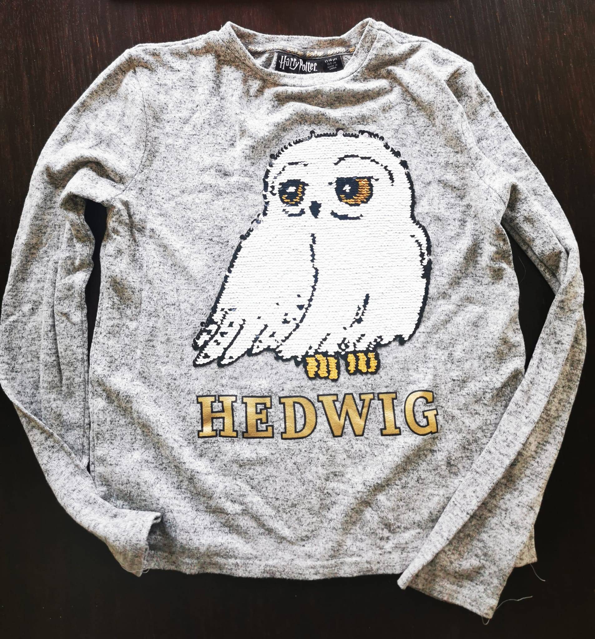 Pull Harry Potter Hedwige - Taille 12 ans sur Gens de Confiance