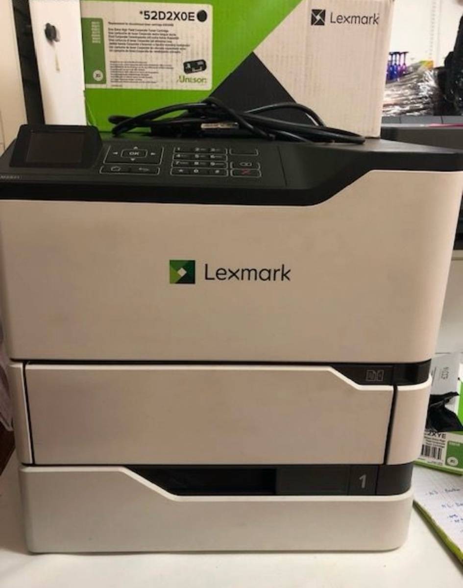 Imprimante Lexmark MS821 monochrome avec cartouches neuves sur Gens de ...