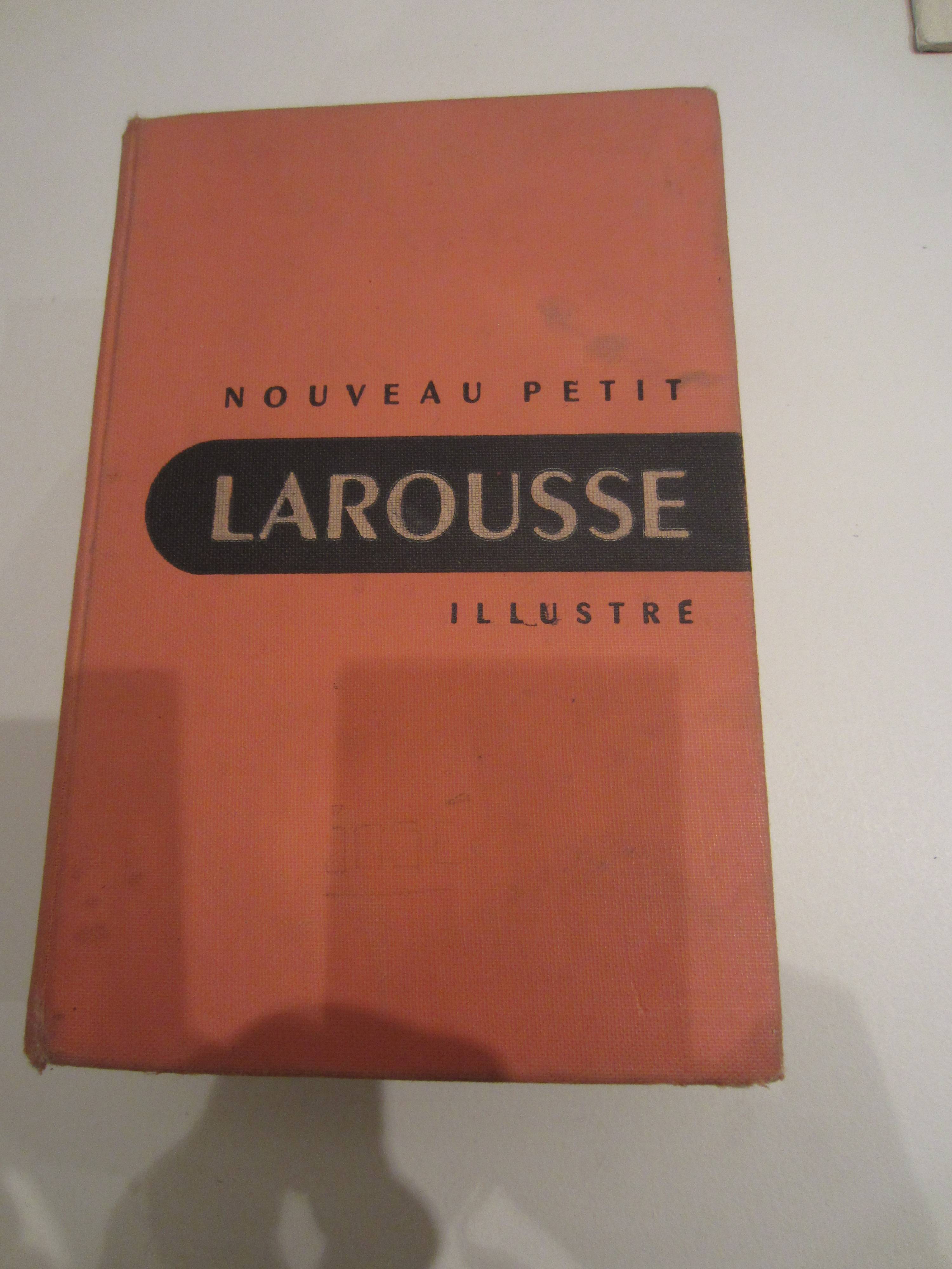 Larousse ancienne édition 1958 sur Gens de Confiance