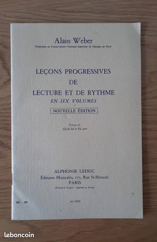 Leçons Progressives de Lecture et Rythme Volume 2 on Gens de Confiance