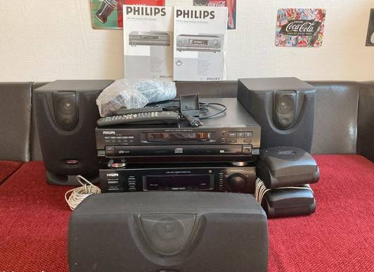 Lecteur CD Philips CDC 752 + Amplificateur tuner 5.1 " PHILIPS FR 732 ...