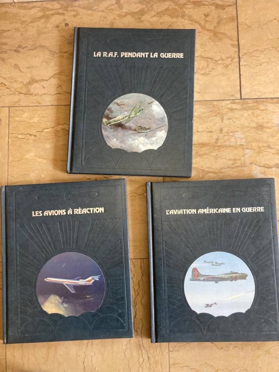 Lot de livres sur les avions sur Gens de Confiance