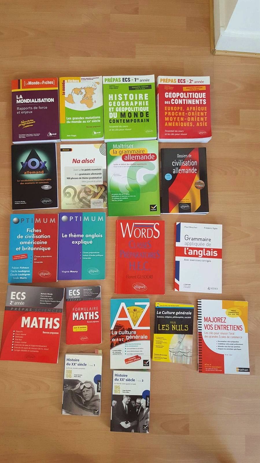 Livres ECS et ECE - Classe prépa HEC 1ère et 2ème année (moitié prix ...