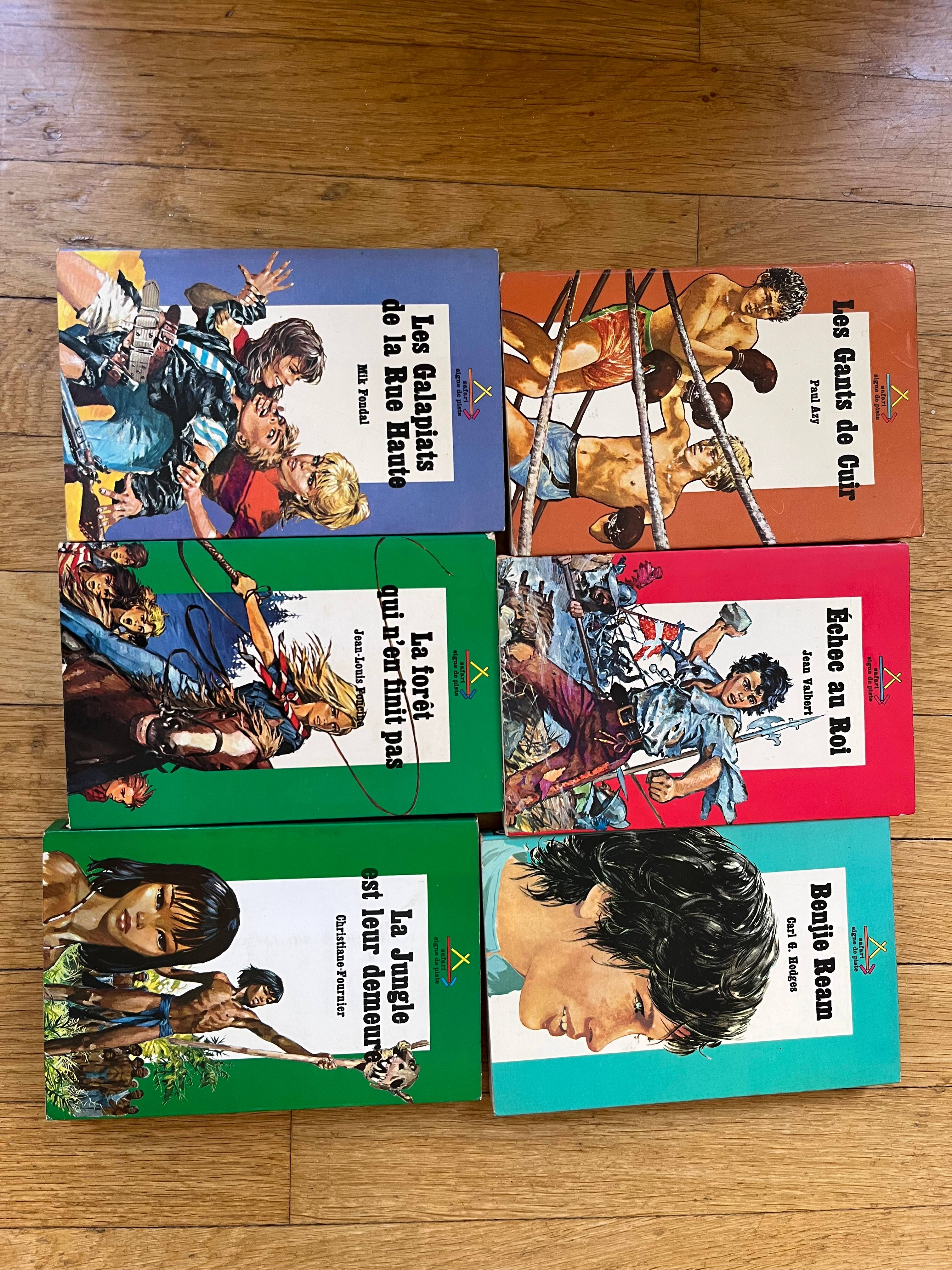 Livres édition safari signe de piste, série des années 1970 on Gens de ...