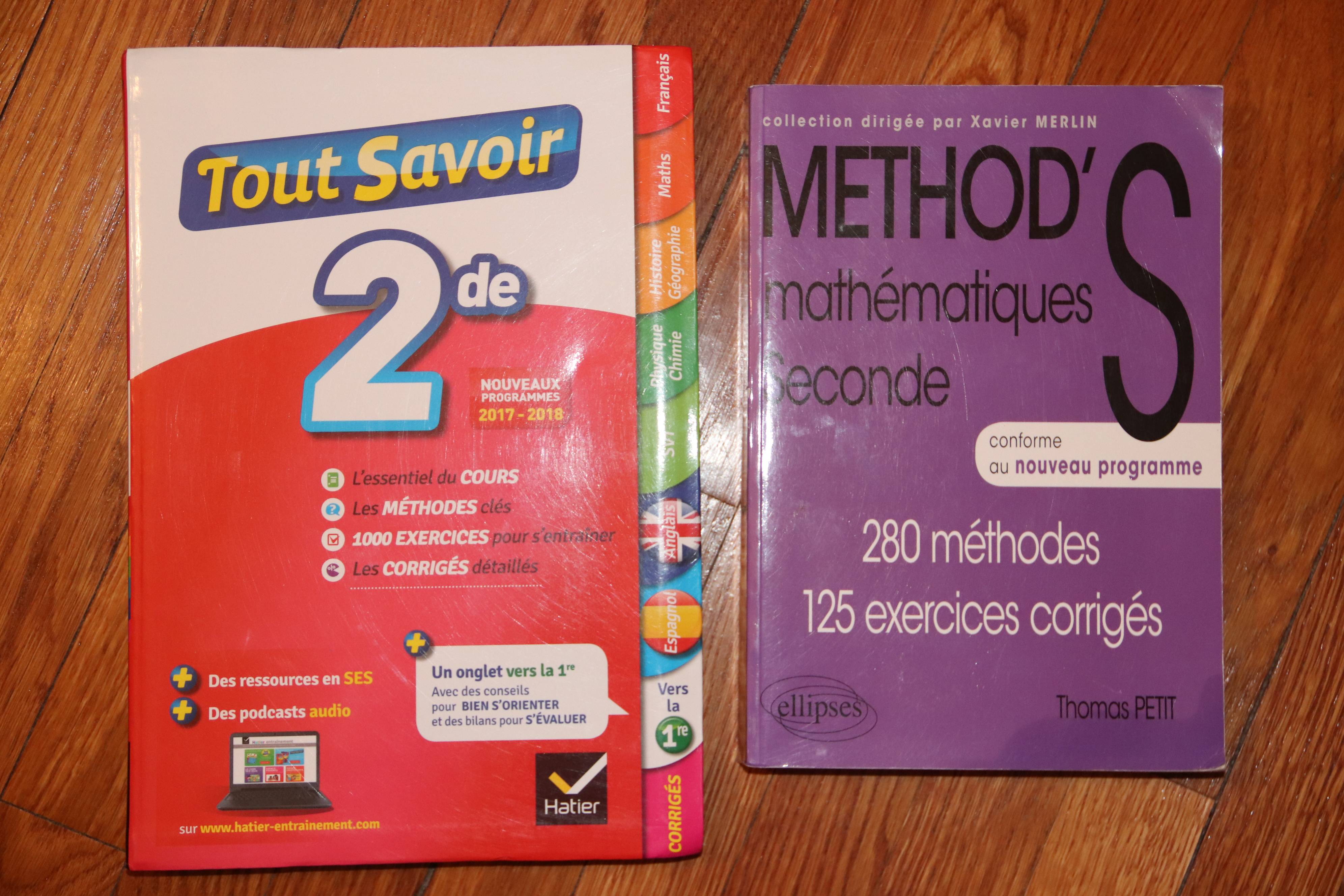 Livres Seconde récents cours + exercices très pédagogiques on Gens de ...