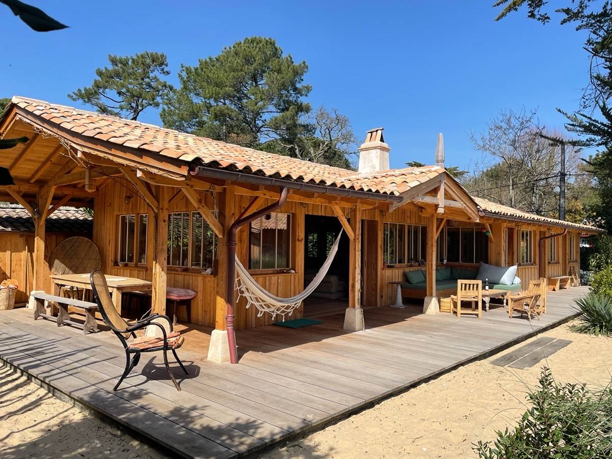 Loue Cabane Cap Ferret - 4 chambres, 8 couchages - Lège-Cap-Ferret (33 ...